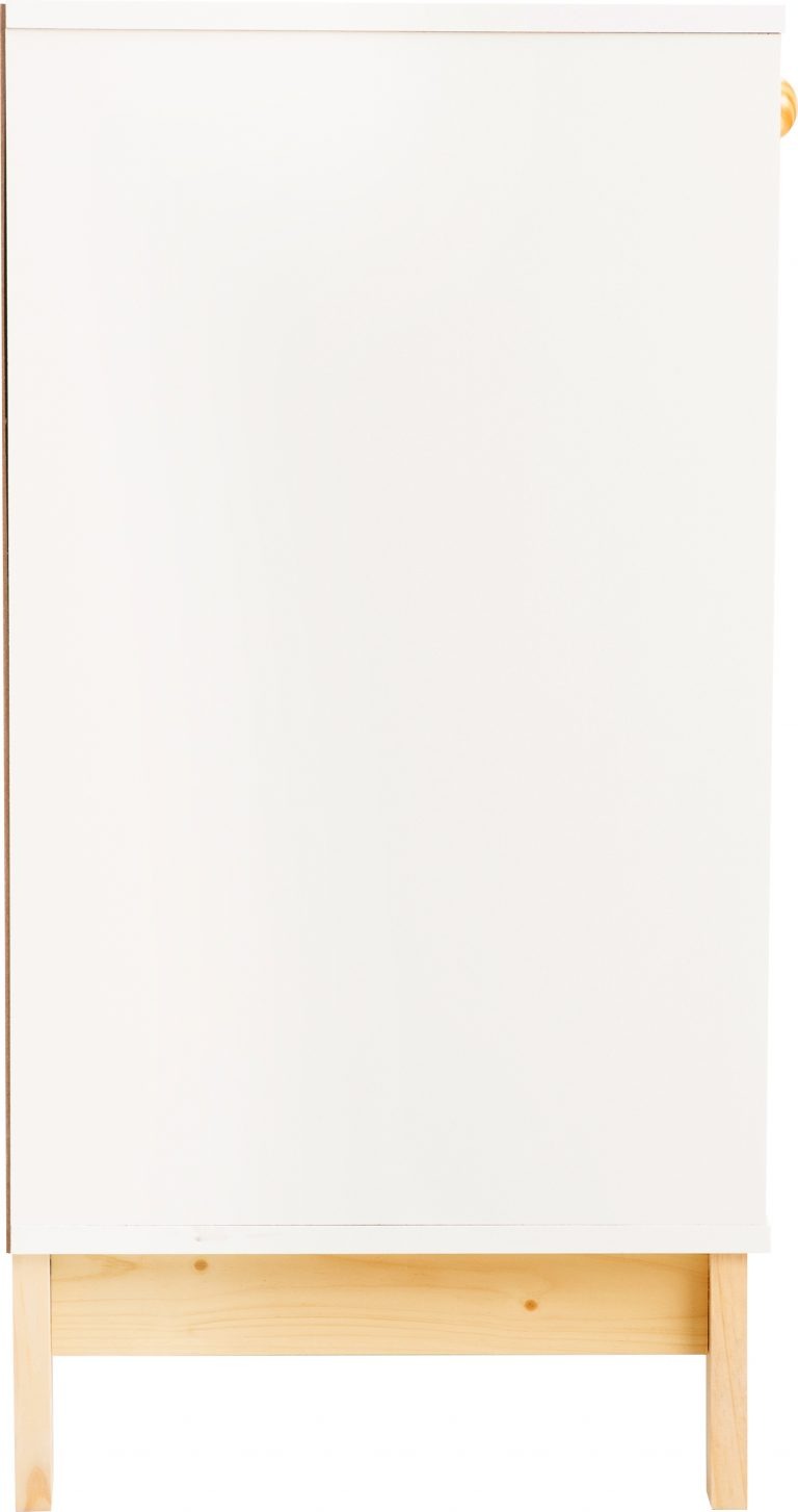 Cody 2+2 Drawer Chest - White/Pine Effect – The Right Buy Store