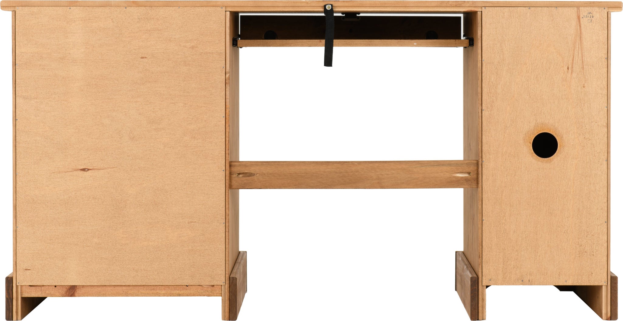 Corona Computer Desk - Distressed Waxed Pine – The Right Buy Store