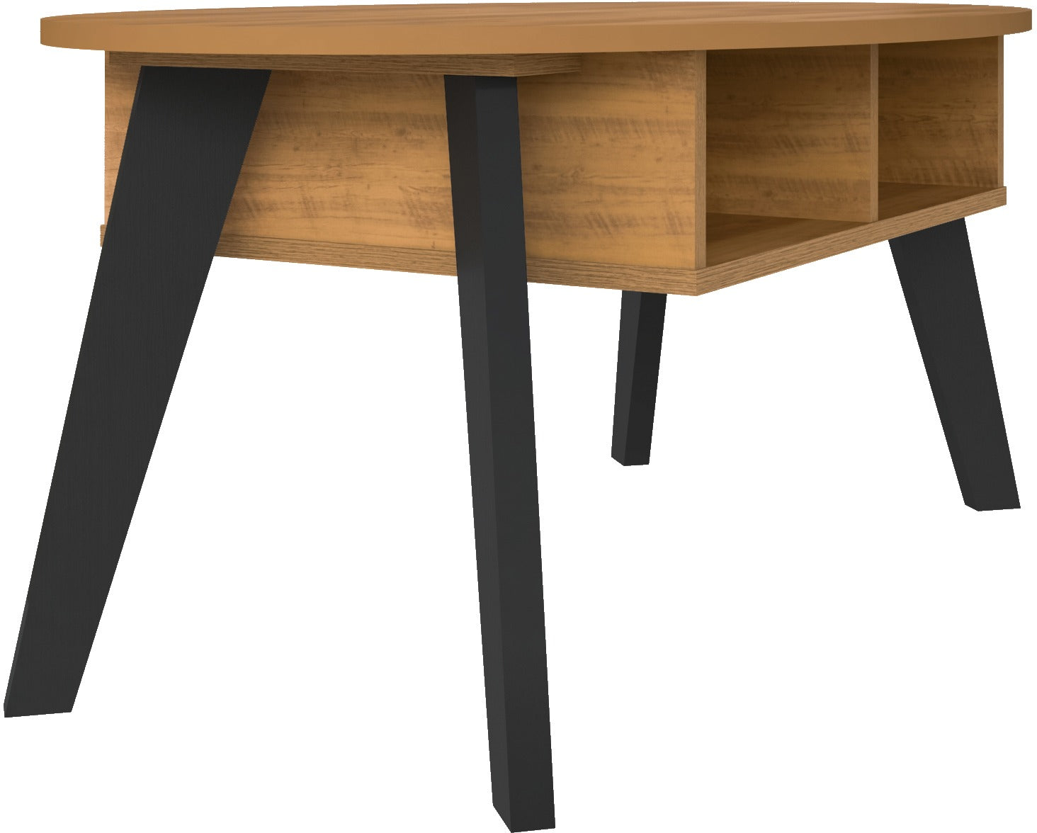 Naples Coffee Table - Black/Pine Effect – The Right Buy Store