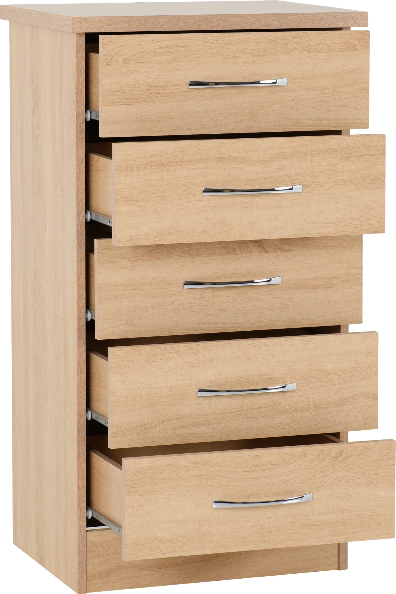 Nevada 5 Drawer Narrow Chest – The Right Buy Store